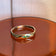 Burning Embers Solid Gold Ring with Gemstone