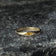 Burning Embers Solid Gold Ring with Gemstone