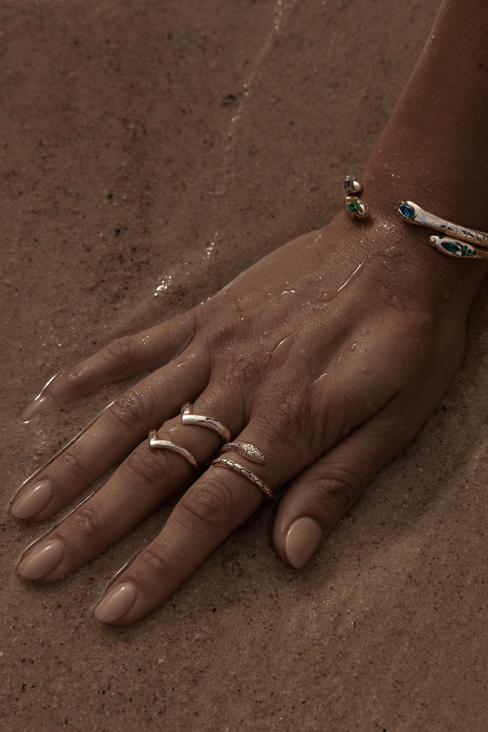 Sephora Gold Snake Ring